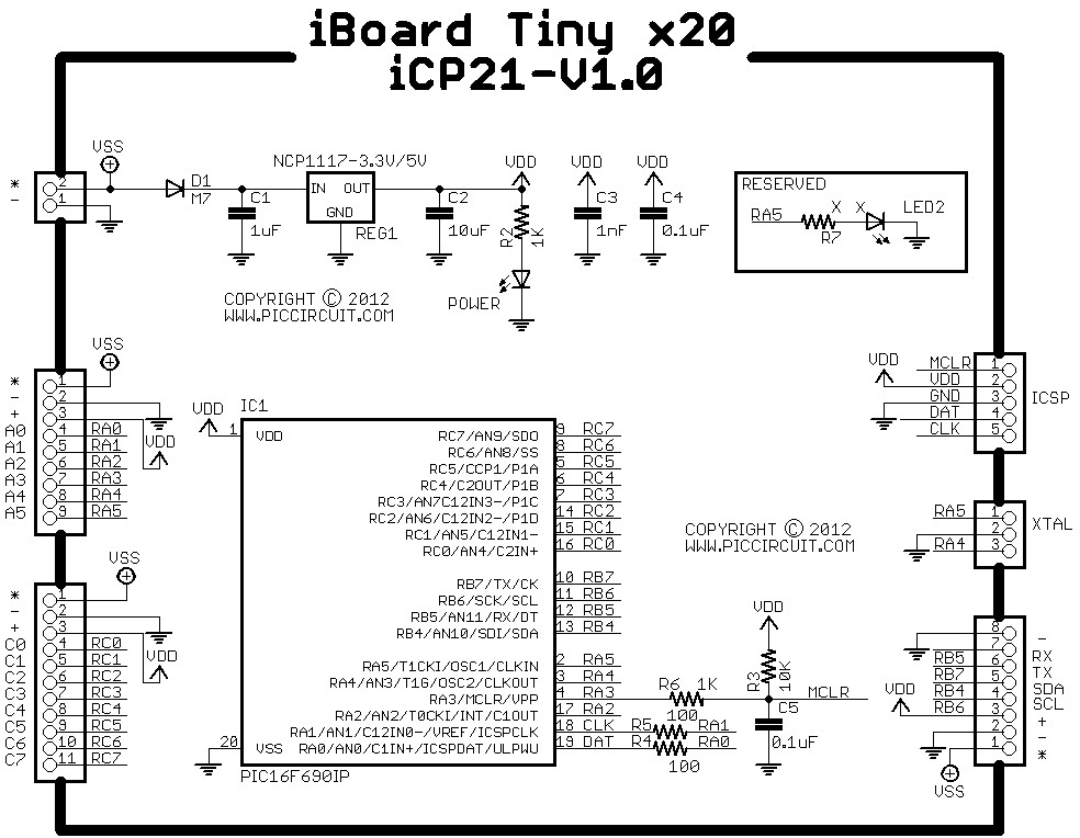 iCP21 PIC16F631, PIC16F677, PIC16F685, PIC16F687, PIC16F689, PIC16F690,PIC16F785 | eBay