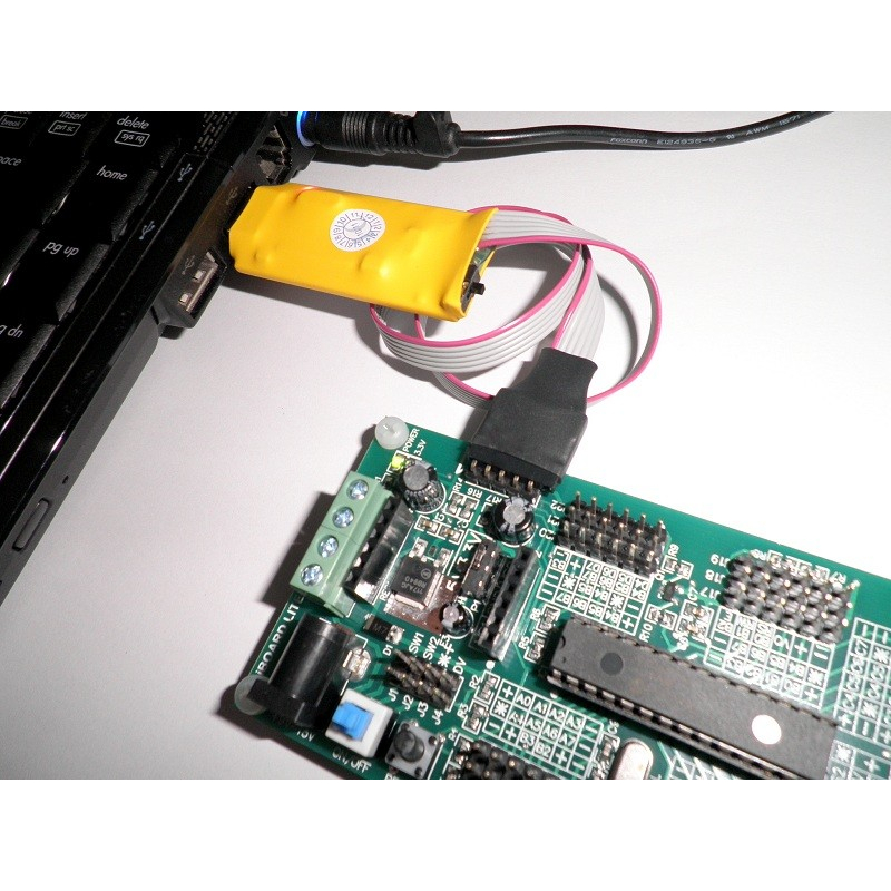 iCP02 - USB Microchip PIC Programmer (3.3V/5.0V, with ICSP & PICkit 2)
