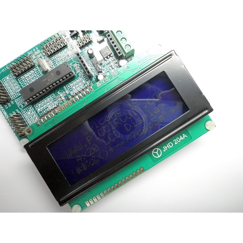 4x20 Lcd Display Blue Backlight