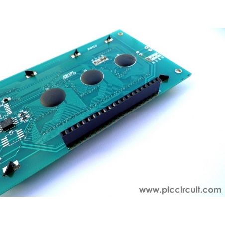iCA05 - Graphic LCD Development Kit (with Microchip 28-pin PIC16 chip)