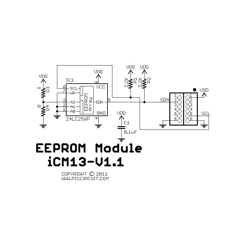 iCM13 - EEPROM Module