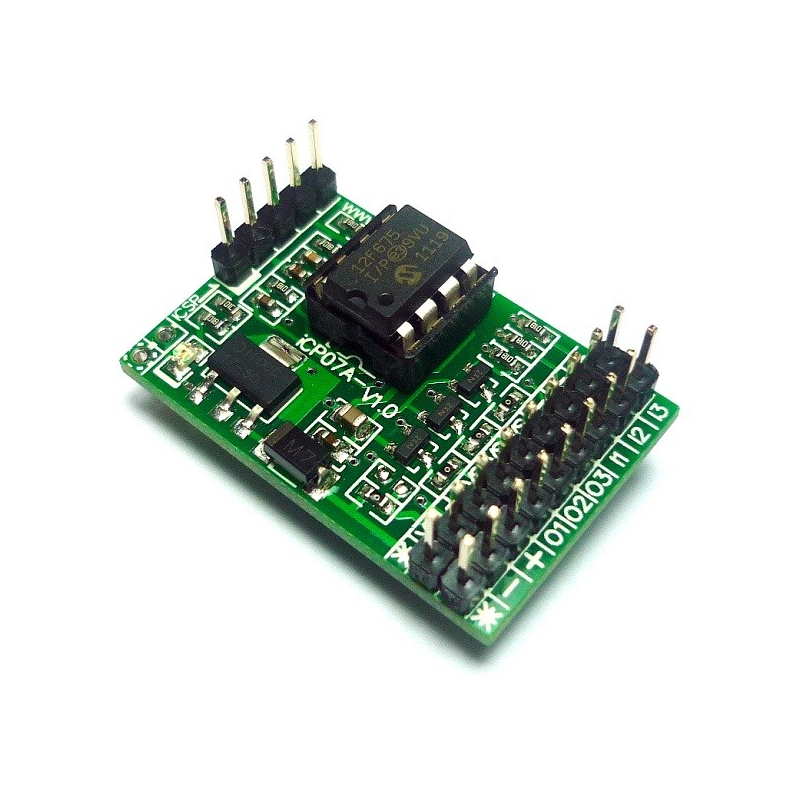 iCP07A - iBoard Tiny Extensions (Microchip 8-pin PIC12 Dev. Board with ...