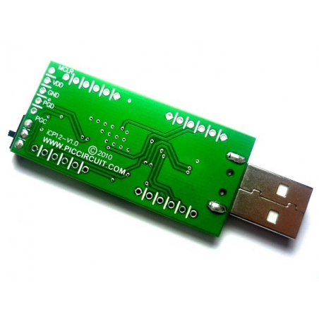 iCP12 - usbStick (USB DAQ, PC Oscilloscope, Data Logger, Frequency Generator, PIC18F2550 IO Board)