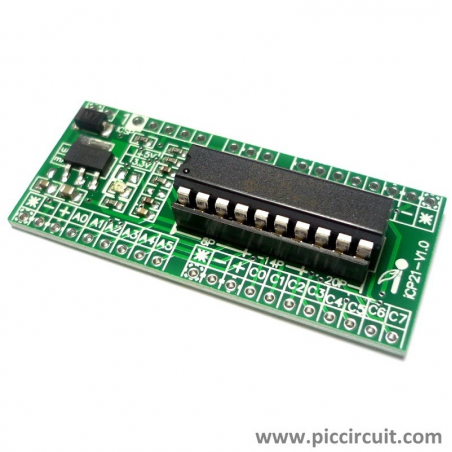 iCP21 - iBoard Tiny x20 (Microchip 8, 14 & 20﻿ pin PIC12 and PIC16 ...