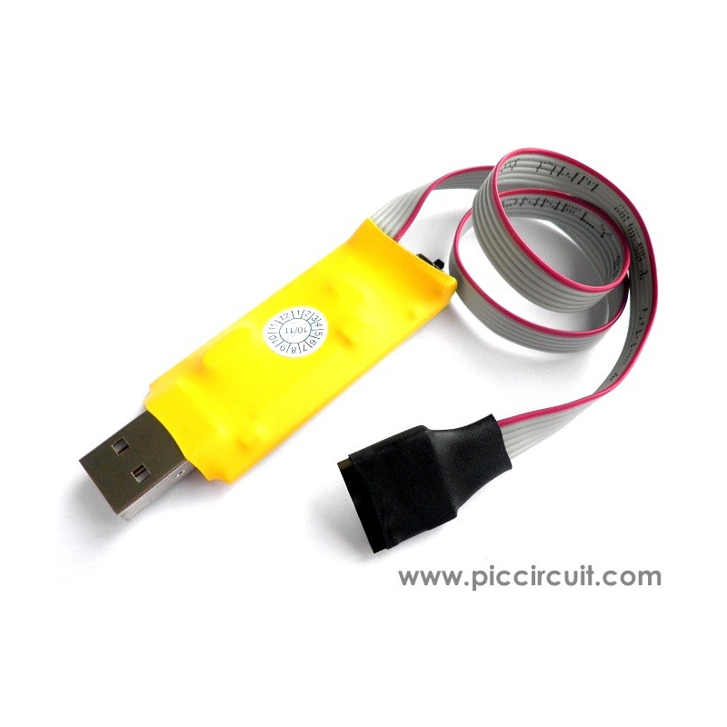 iCP02 - USB Microchip PIC Programmer (3.3V/5.0V, with ICSP & PICkit 2)