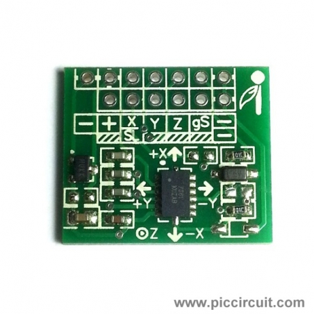 iCM32 - XYZ Axis Accelerometer (±1.5g, ±6g)