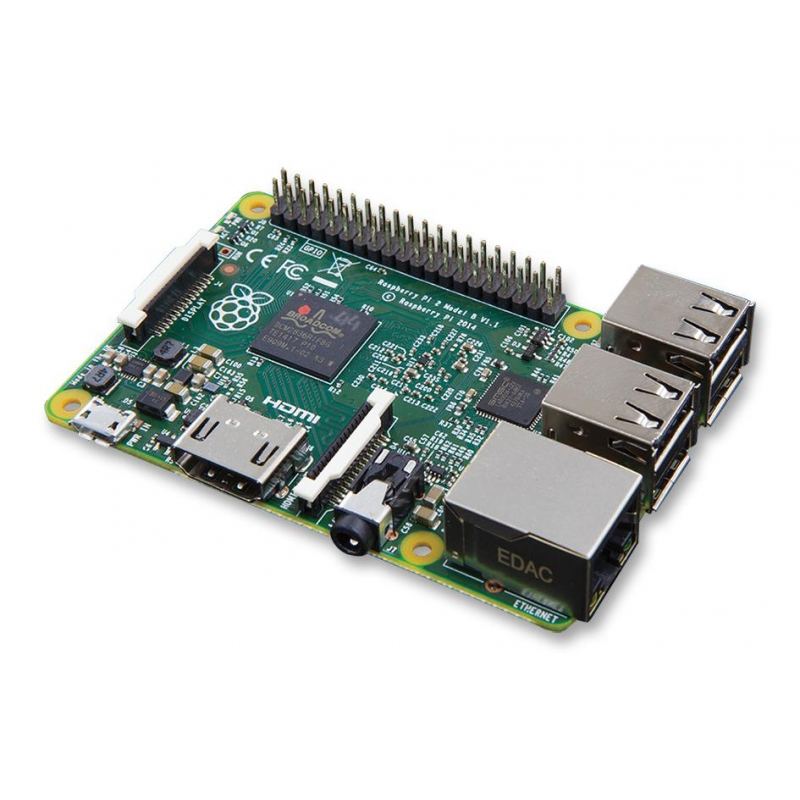 Raspberry Pi 2 (Model B 1GB) with 8GB NOOBS Micro SD Card