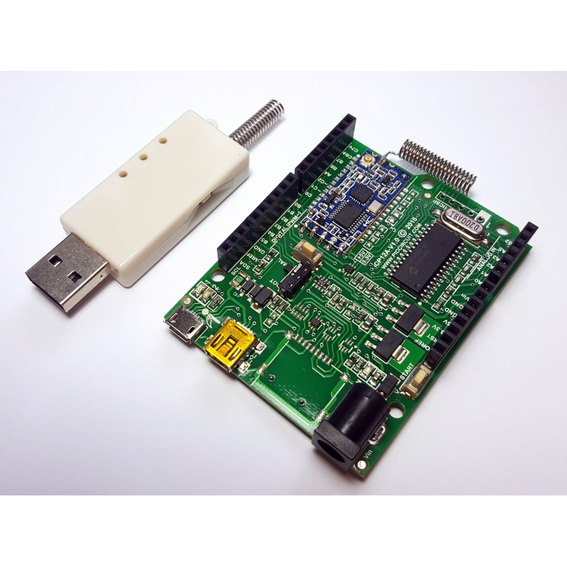 iCP12A Sub-G DAQduino (USB/Wireless IO Control, DAQ, PC Oscilloscope ...