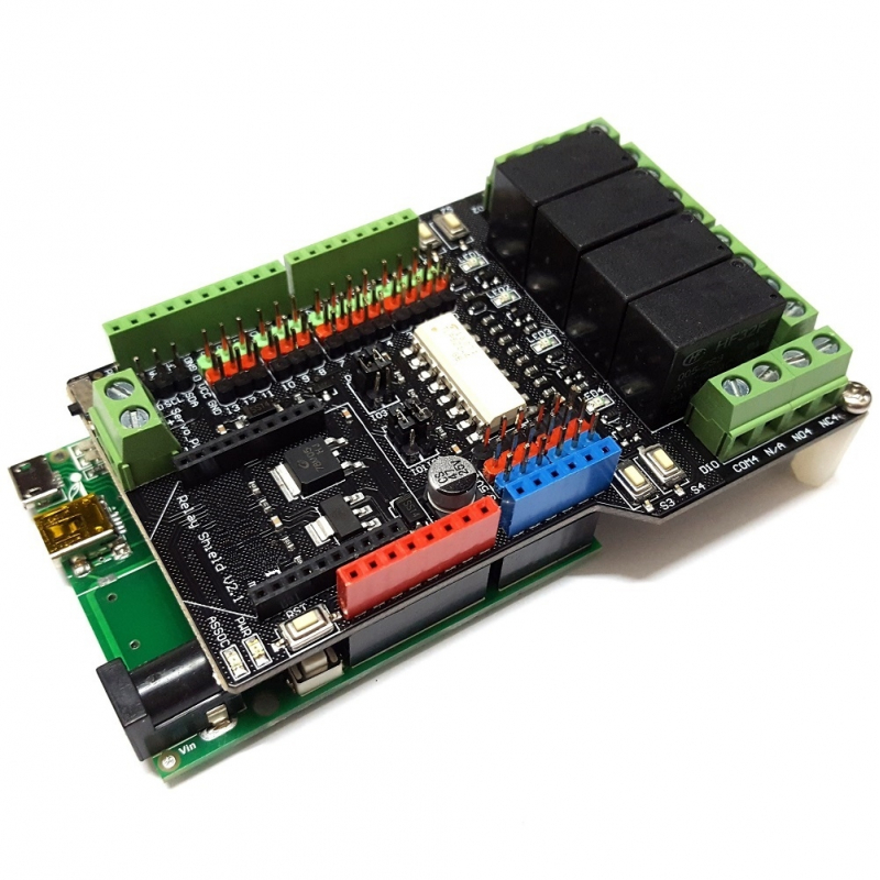 iCP12A Sub-G DAQduino (USB/Wireless IO Control, DAQ, PC Oscilloscope ...