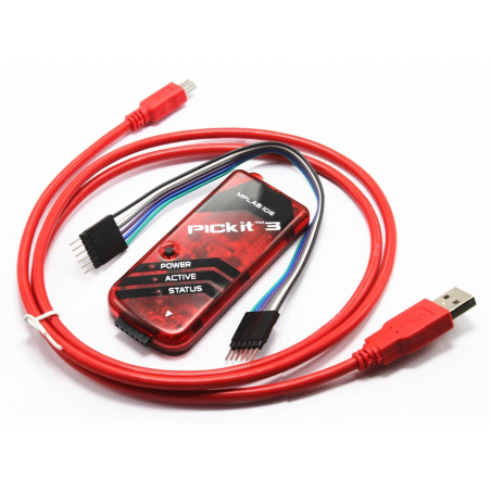 PICkit3 Compatible - USB Microchip PIC Programmer/Debugger (ICSP, MPLAB ...